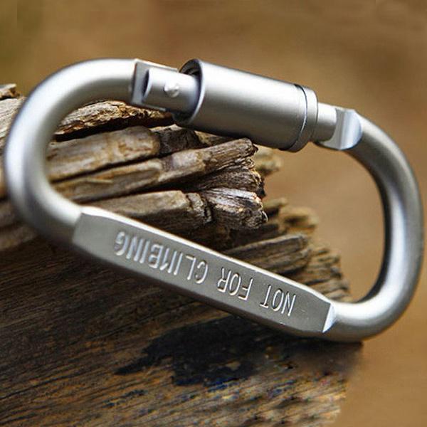 Buy 5 X Mountaineering Buckle Snap Clip Climbing Carabiner Hanging Hook ...