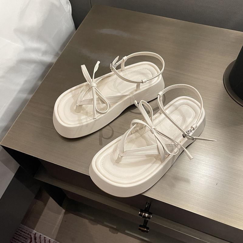 Buy Fashion Tribe High-End Sandals Fairy Wind Summer Solid Color ...