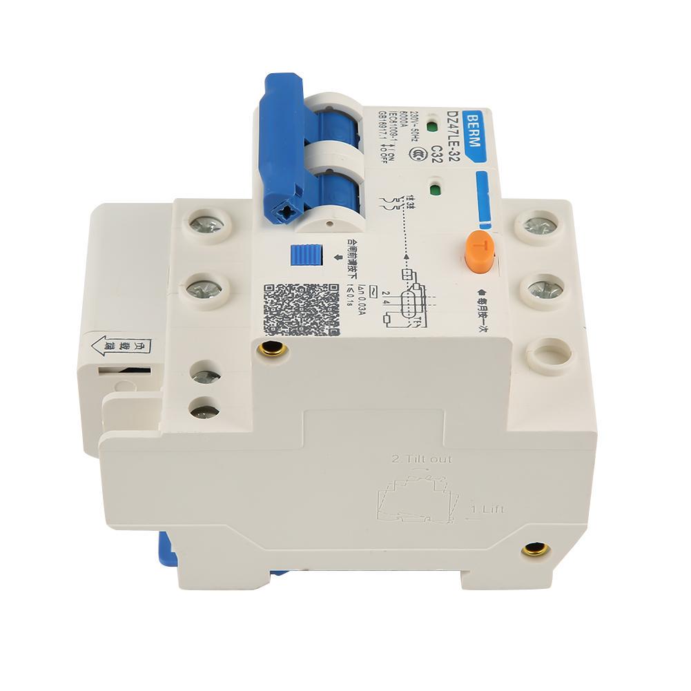 Buy DZ47LE-32 2P+N C32 RCCB Residual Current Circuit Breaker 230V 32A 30mA at affordable prices ...