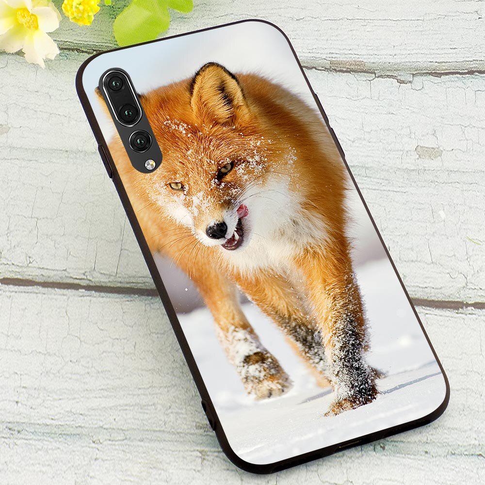 Cheap Fox Phone Case for Huawei Honor 6A 7A 8 9 10 Lite View 20 9X Pro ...