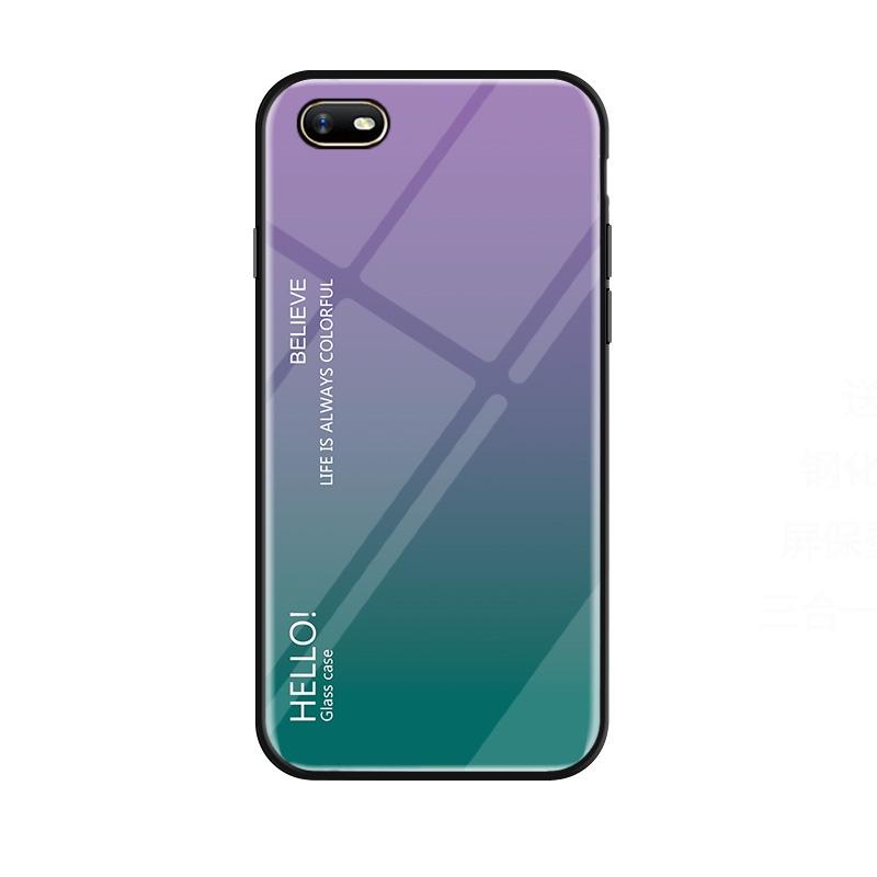 Cheap For OPPO A1K Phone Case OPPO A1K Tempered Glass Casing Soft TPU ...