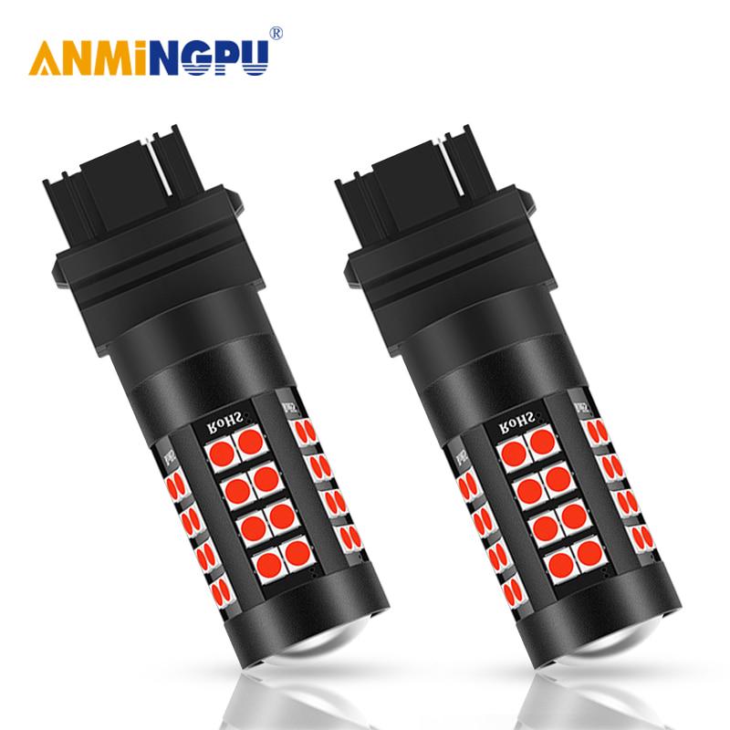 ANMINGPU 2X T25 3157 P27/5W P27W 3030SMD T20 LED 7443 W21/5W 7440 W21W Reserve Light Brake Light ...