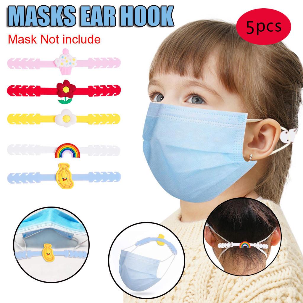 Buy 5PCS adjustable Non-slip mask Ear Catch EXtension Hook mask anti ...
