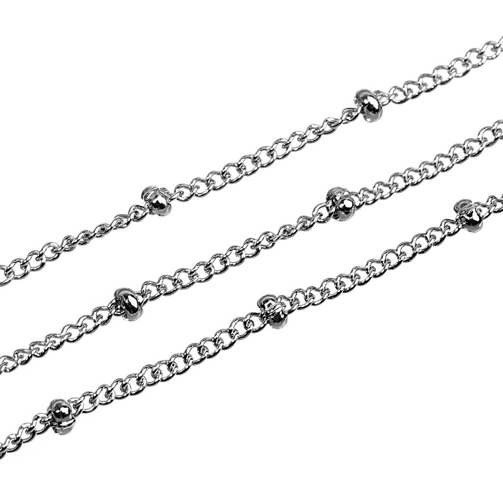Cheap 10 Yards Stainless Steel Beaded Chains for DIY Jewelry Necklace 1 ...