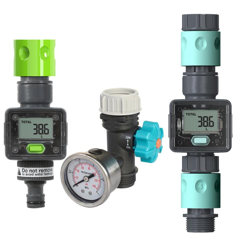 Garden Hose Water Flow Meter | Fasci Garden