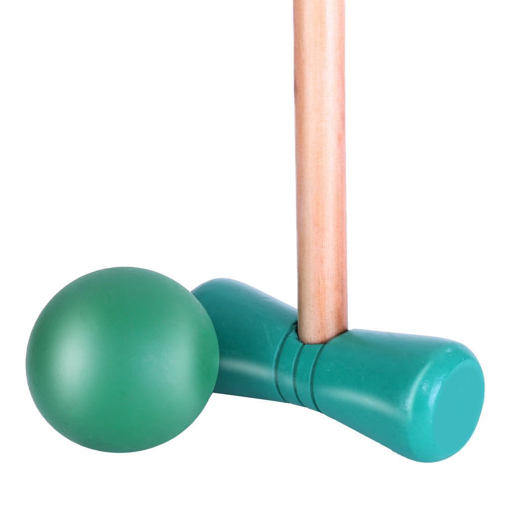 Buy Croquet For Outdoor Sports Of Teenagers Ball Games Wooden Handle ...
