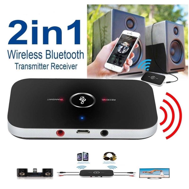 Buy 2 IN1 Bluetooth Transmitter Reciever Adapter with 3.5MM Audio Input ...