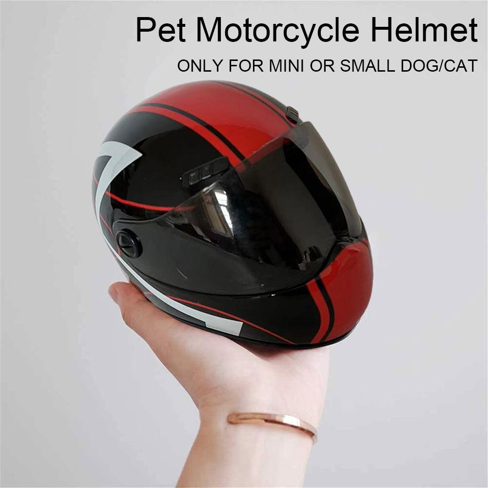 Buy Pet Dog Helmet Cap Outdoor Anti-collision Dog Motorcycle Hat Photo ...