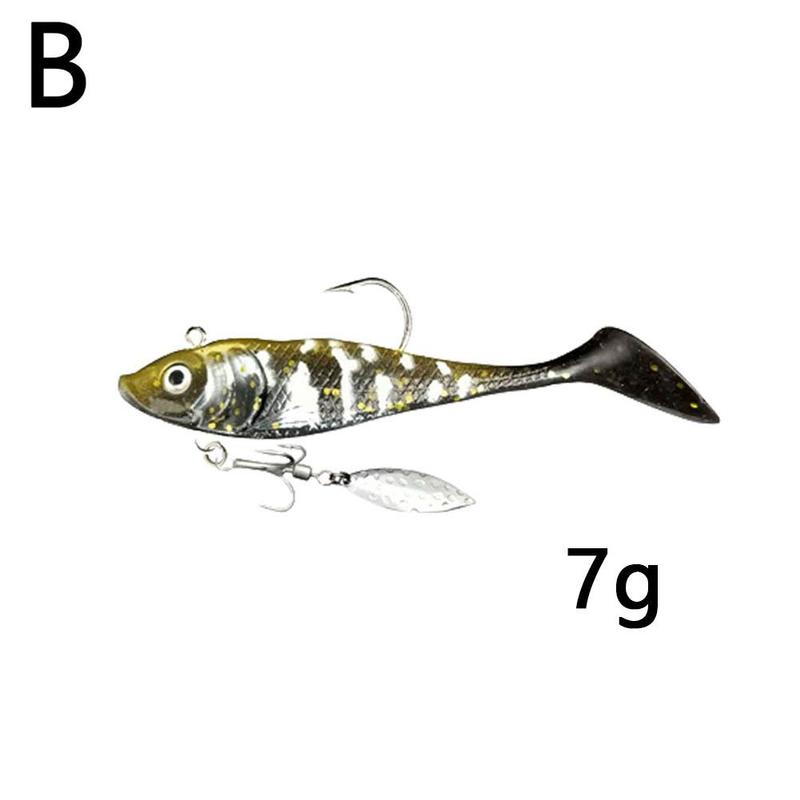 Satın alın 1PC Fish-shaped Bionic Bait Fishing Simulation Lead Lure ...