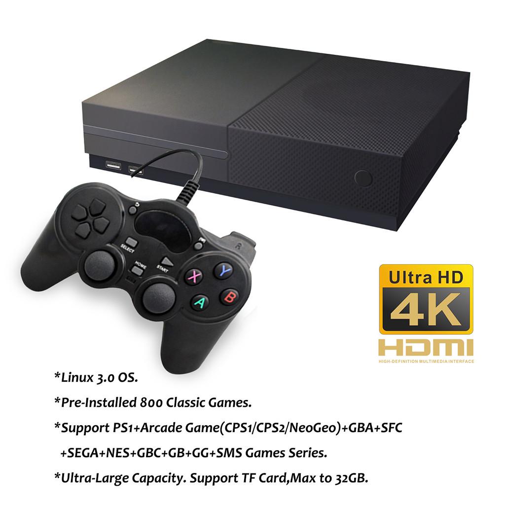 Handheld Retro Game Player Console 4K HDMI Joystick 800 Classic Games ...