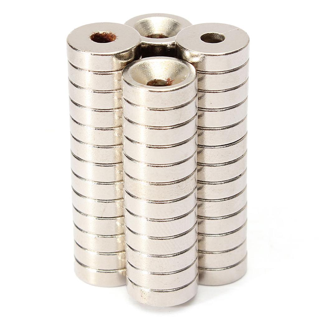 Buy 50pcs N50 D10 x 3MM Super Strong Ring Magnets Earth Neodymium at ...