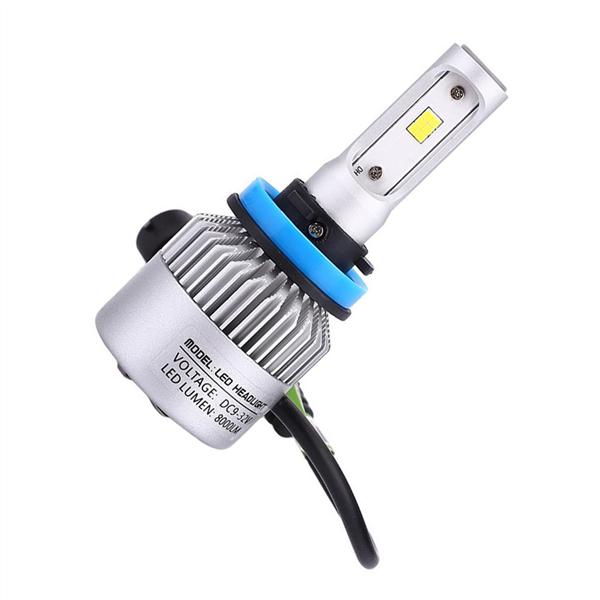 Buy H8 LED Headlight Bulb 6000K 8000 Lumens Extremely Super Bright CSP ...