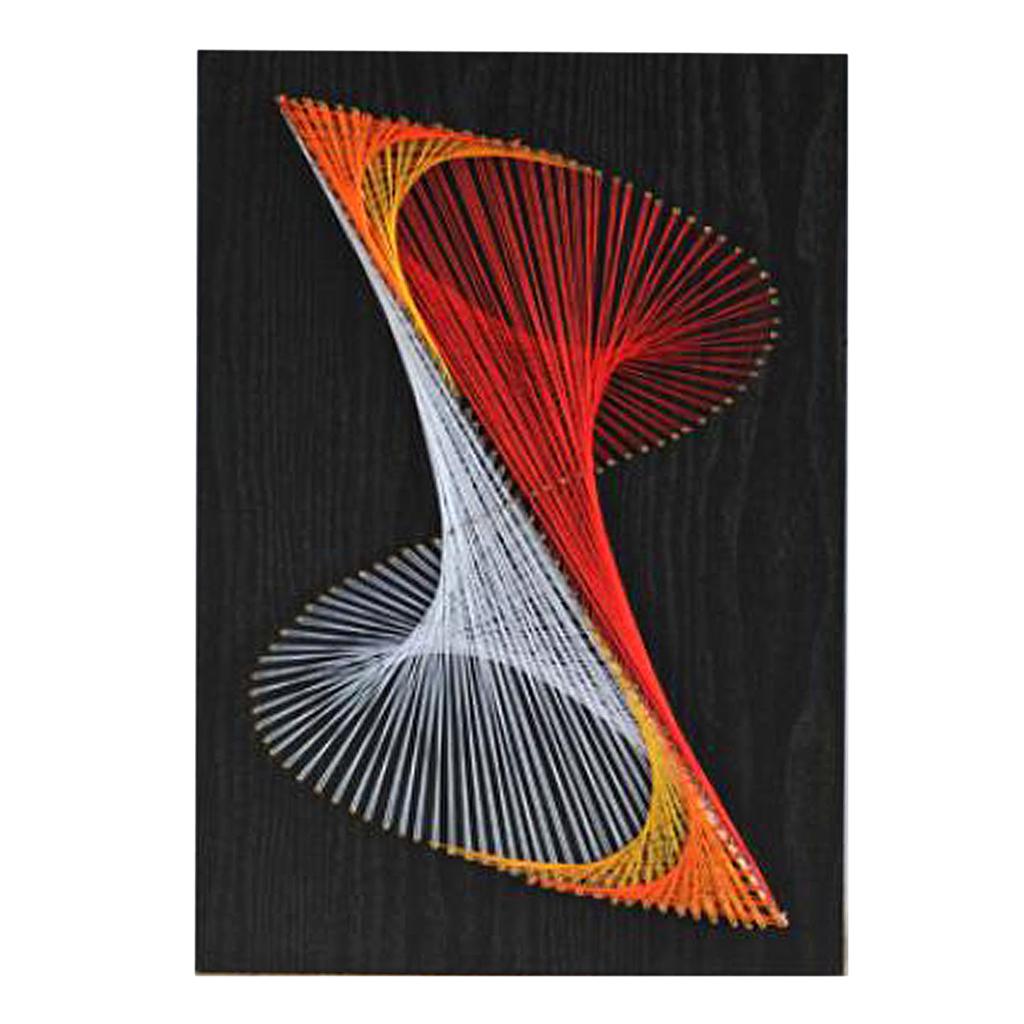 Satın alın Crafts Pin String Art Kits for Kids Geometric 8 Pattern Home ...