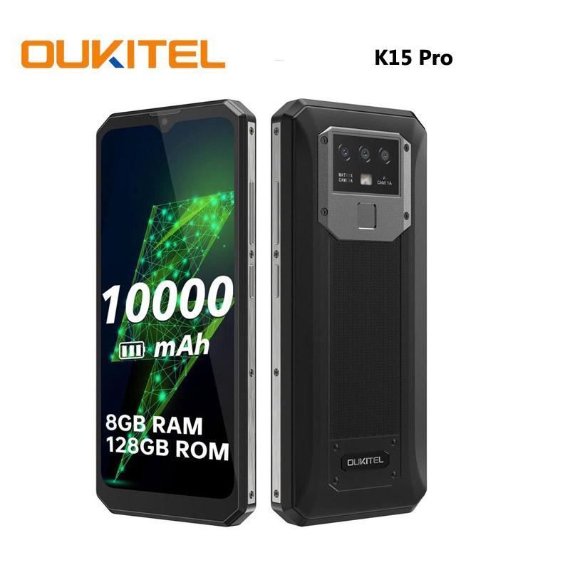 Buy OUKITEL K15 Pro 8GB RAM 128GB ROM Smartphone Android 10000mAh at ...