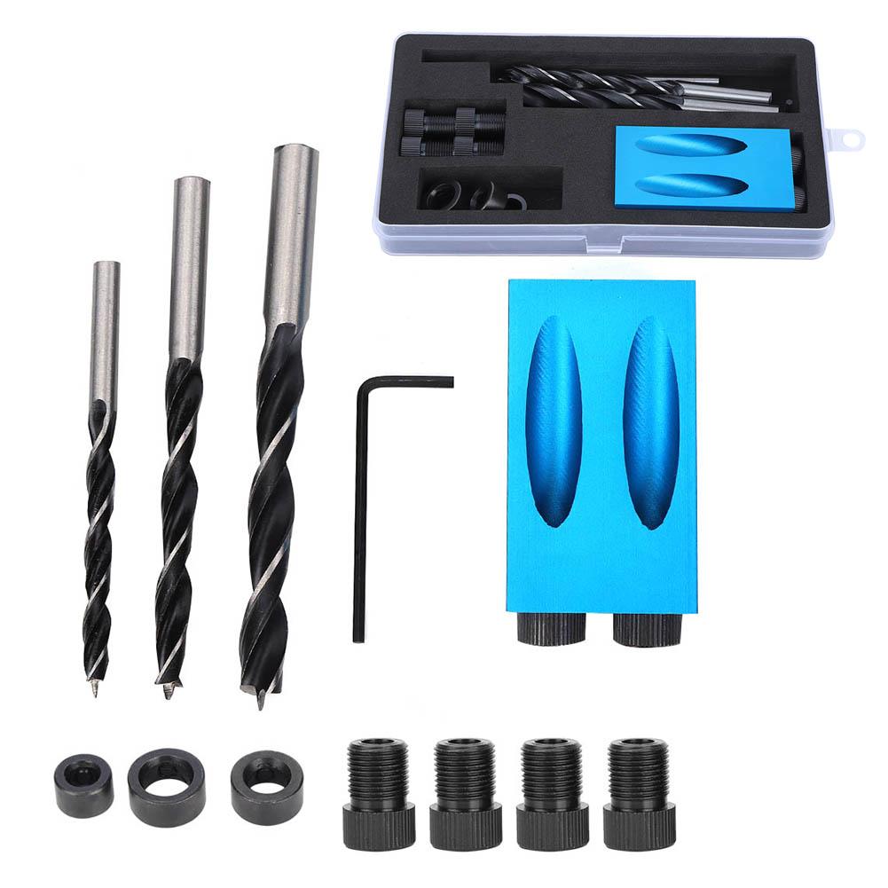 Blue Aluminum Alloy 15° Oblique Hole Locator with Magnetic Drill ...