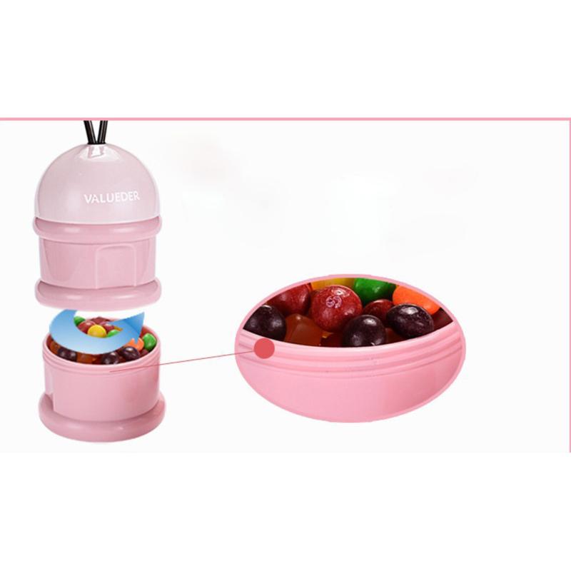 Cheap Milk Powder Box Portable Three-layer Milk Powder Storage Box With ...