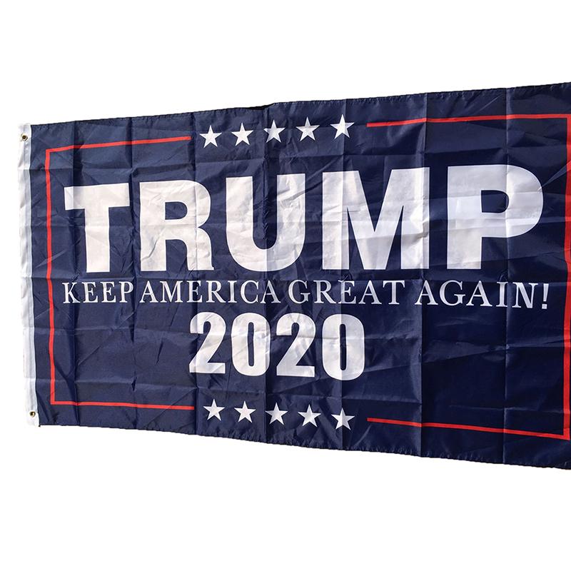 Buy Trump 2020 Flag Single Sided Printed Donald Trump Flag Keep America ...