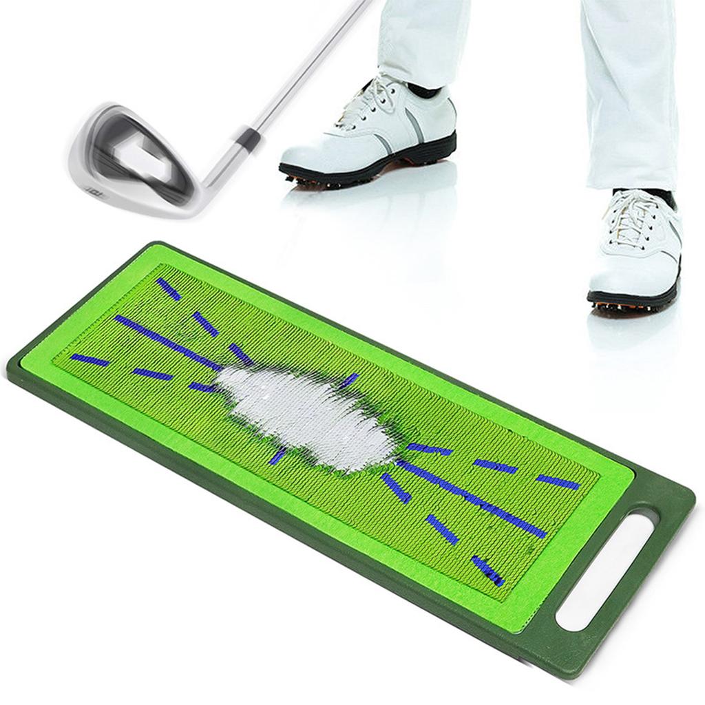 Outdoor Golf Exerciser Golf Practice Mat Golf Swing Track Mat Golf ...
