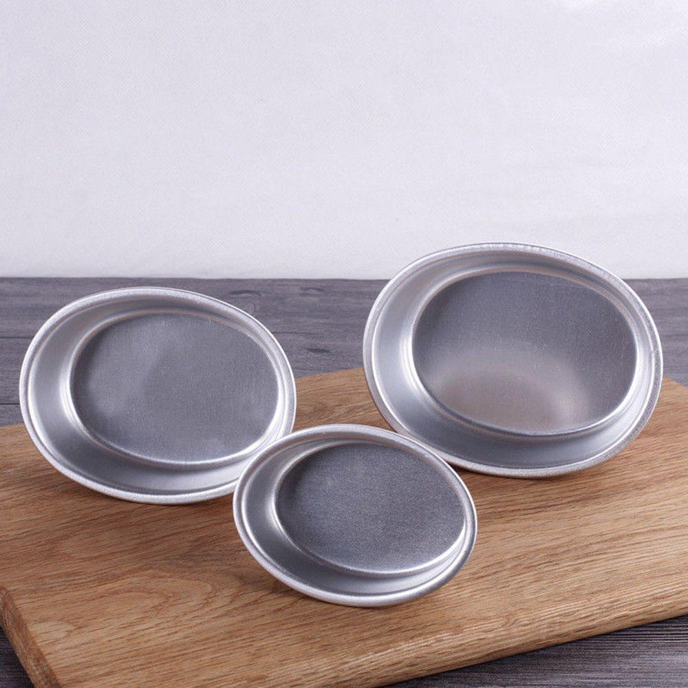 Kitchen DIY Oval Shaped Cake Non-stick Baking Bakeware Mold uygun ...
