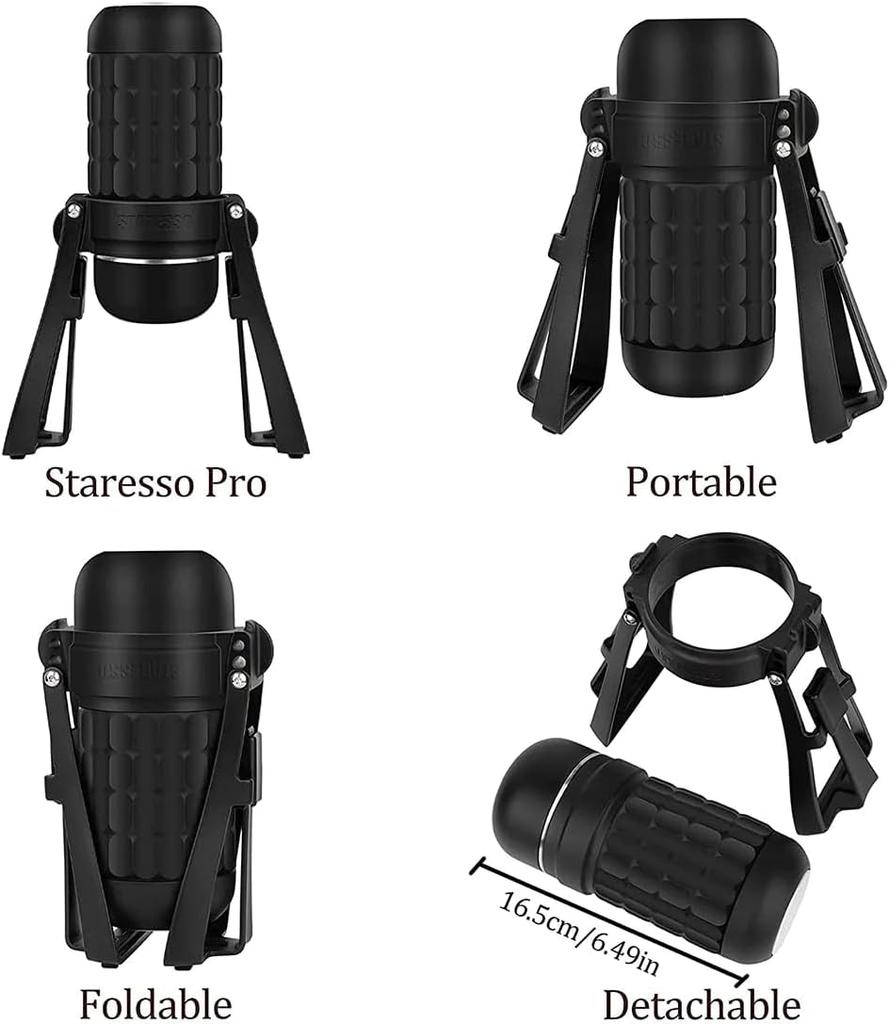 Buy STARESSO Plus Portable Coffee Maker,Specialty Stainless Steel Pump ...