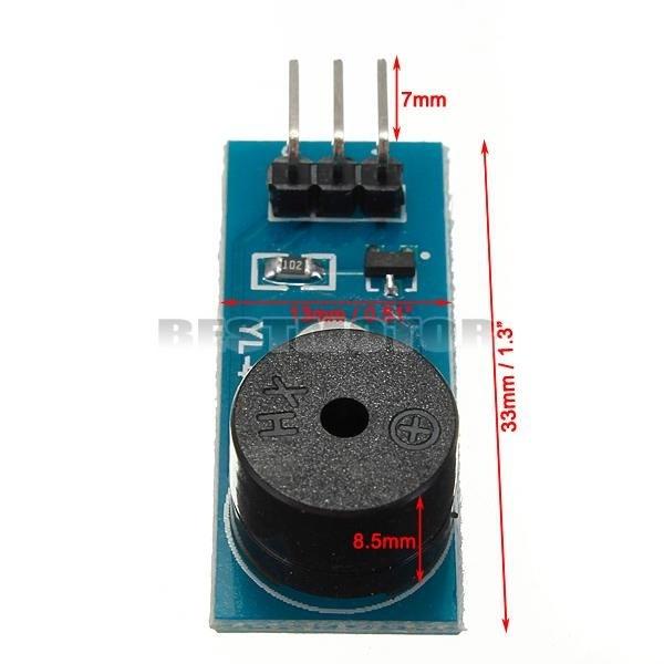 Buy 3.3-5V Passive Buzzer Module Sensor Beep For Arduino 9012 Drive ...