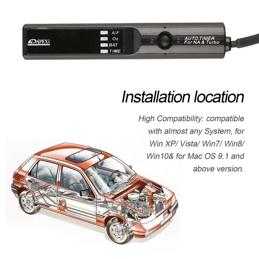 Buy NMB 12V Display Programmable Auto Car Turbo Timer Vehicle Meter Pen ...