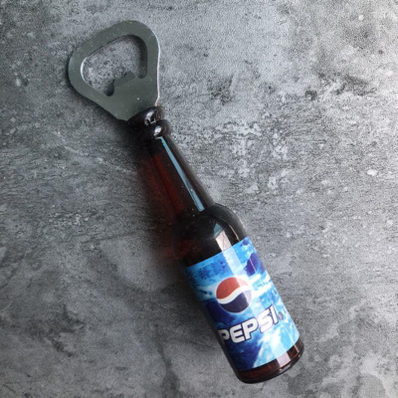 Buy Beer Bottle Opener DIY Refrigerator Stickers Cute Decorative 3D ...