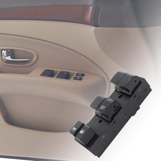 Buy Window Switch Easy Installation Universal Black Front Left Window ...