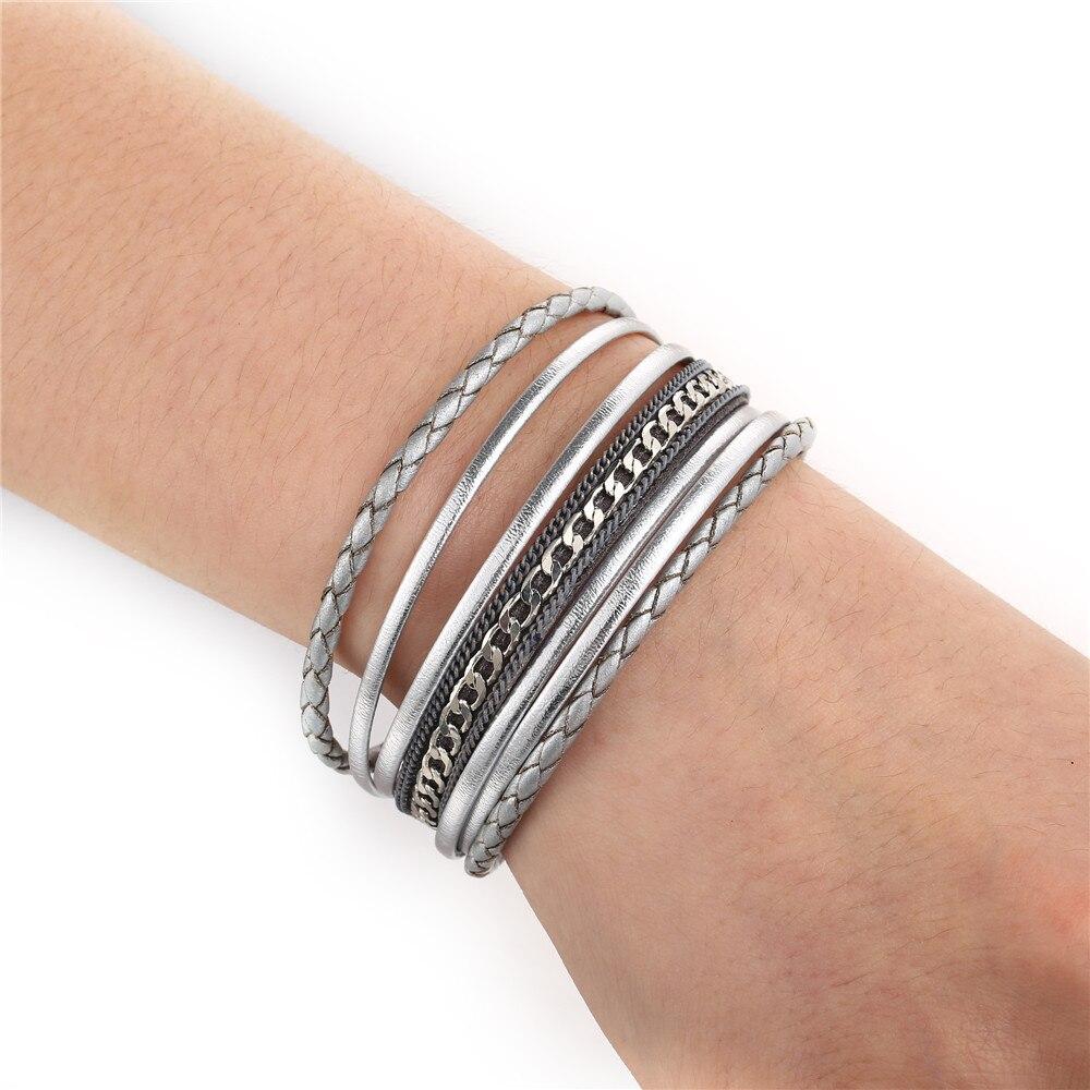 Buy 3 Design Crystal Charm Fashion Bracelets & Bangles For Women 2020 ...