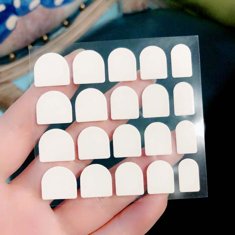 Buy 10 Sheets Sided Tape False Nail Tips Double Faced Adhesive Stickers ...