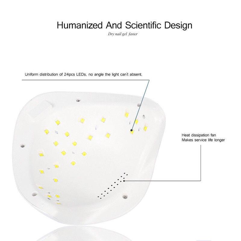 Buy CUTE SUN5 Nail Lamp 48W UV LED Gel Nail Dryer Cure Manicure Pedicure Machine at affordable ...