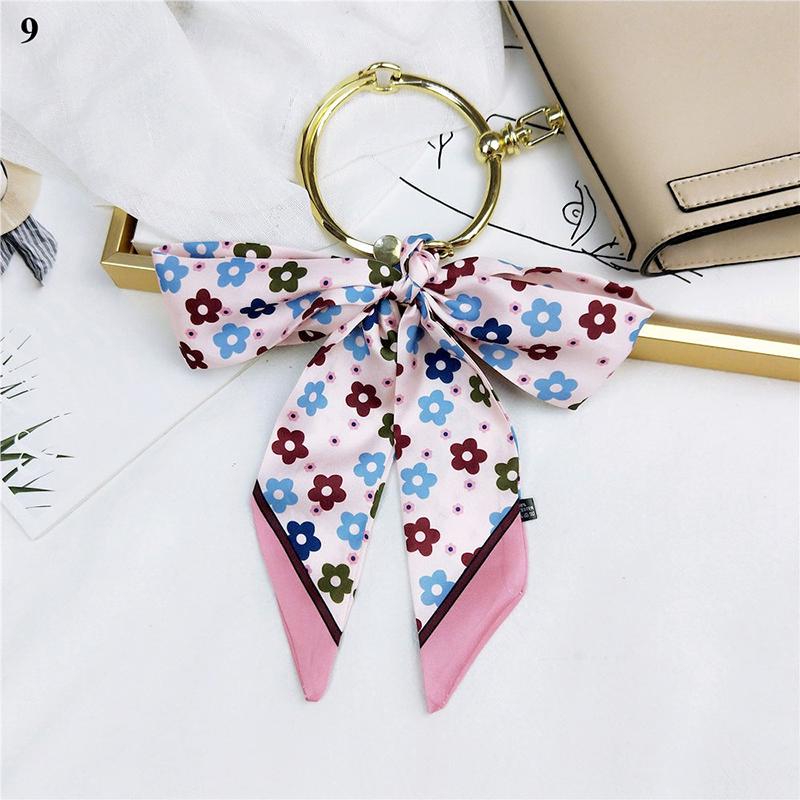 Buy Women Beautiful Small Scarf Silk Scarves Headband Bag Ribbon ...