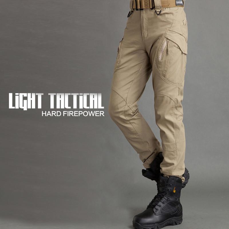 Buy Men's Pants, IX9 Clothing, Army Combat SWAT Cargo Tactical Trousers ...