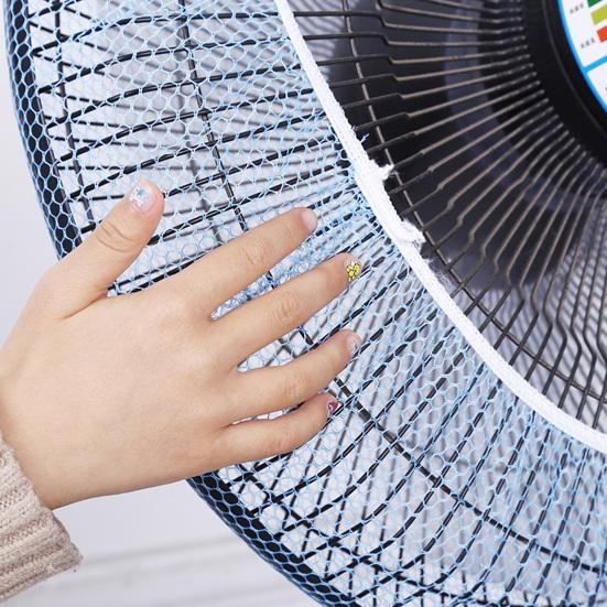Kaufe 2Pcs Protective Hollow Out Great Foldable Space-saving Fan Safety ...