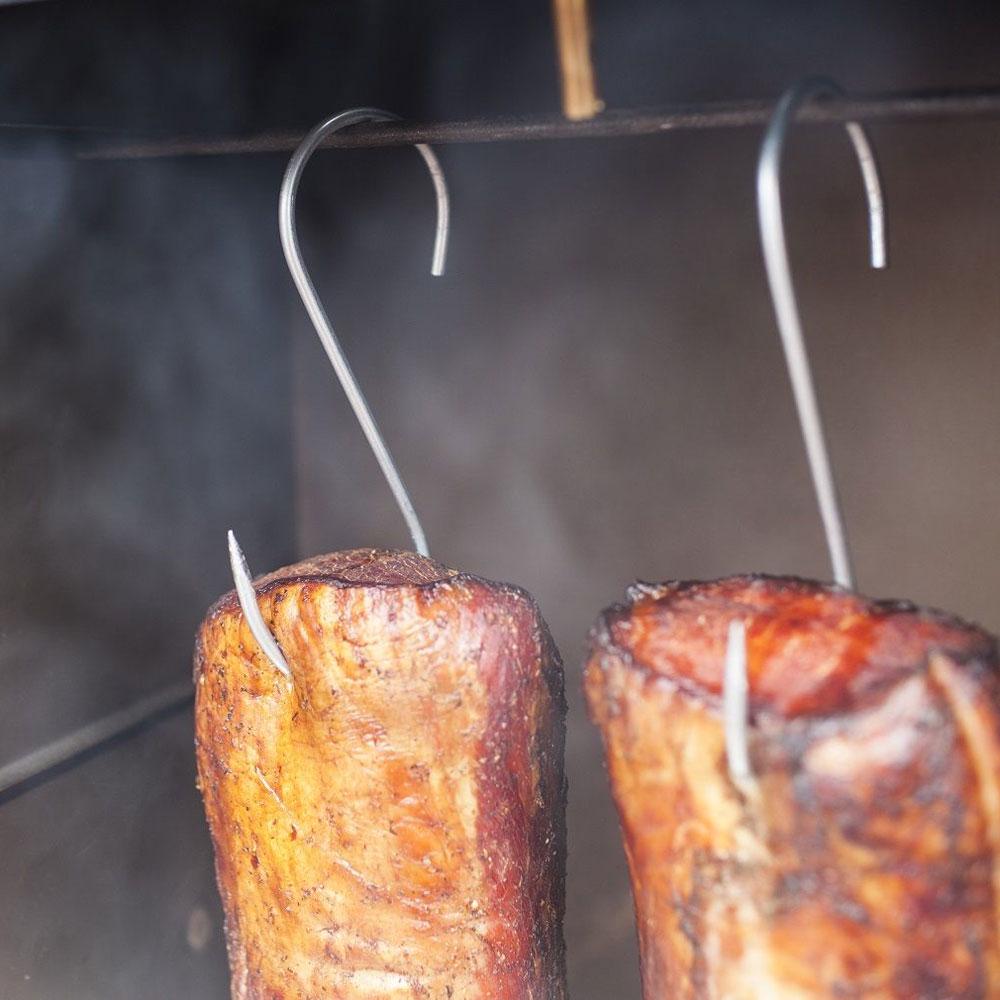 Buy 5PCS 15cm Long Pointed S Hooks Kitchen Rack Butcher Meat Stainless ...