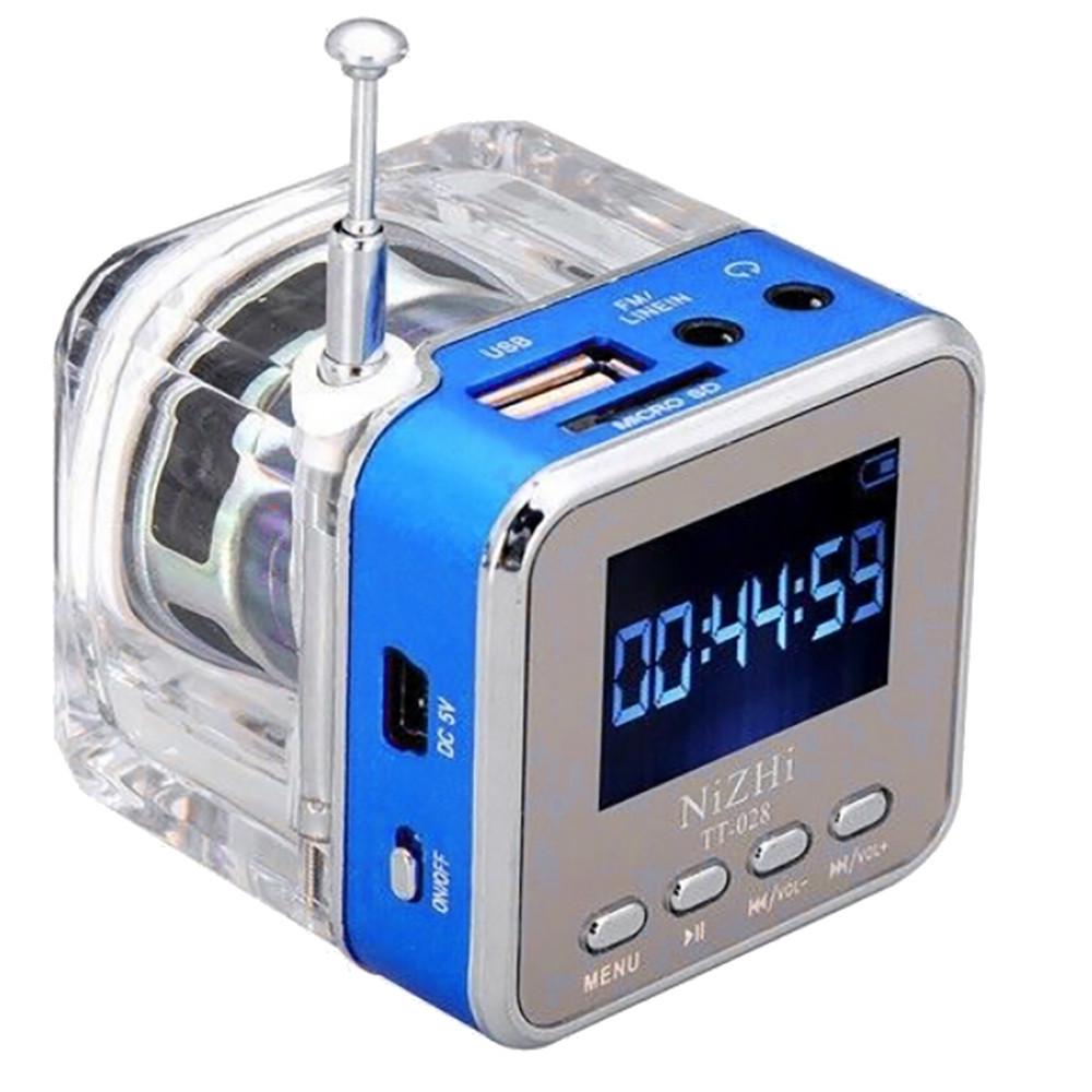 Buy Mini USB MicroSD Card FM Radio LCD Display Speaker Music MP3 Player ...