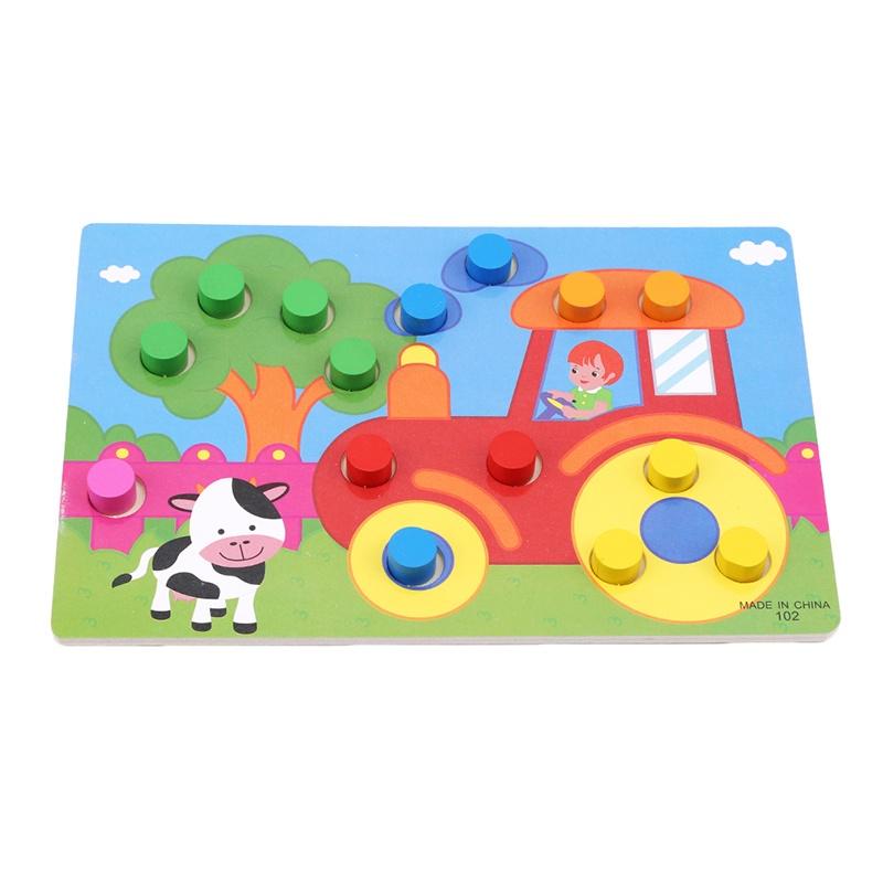 Buy Wooden Toy Jigsaw Puzzle Teaching Aids Children's Educational Toys ...