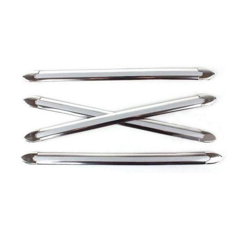 4Pcs Car Bumper Guard Protector Strip Corner Bar Cover Anti-collision ...