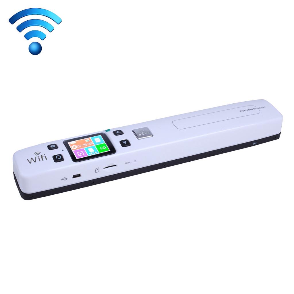 Buy Portable Wifi Flatbed Scanner Windows Mac Os USB LCD LED Scanner ...