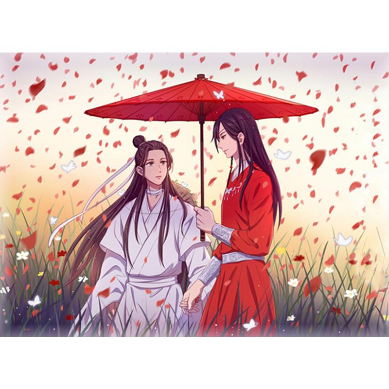 Satın alın DIY Diamond Embroidery Cross Stitch Xie Lian Huacheng Flower ...