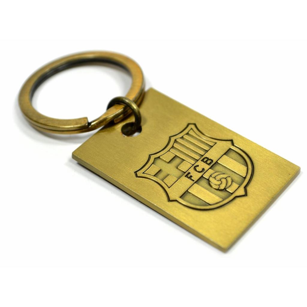 Buy FC Barcelona Vintage Embossed Metal Keyring (Bronze) - UTBS1491 at ...