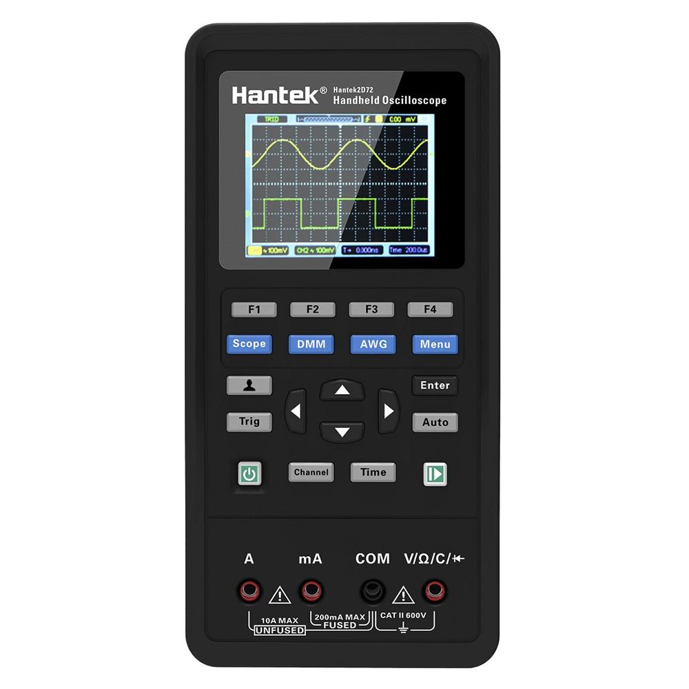 Hantek 2D72 3 in 1 Handheld Digital Oscilloscope + Waveform Generator ...