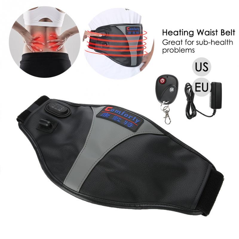 Buy Far Infrared Hot Compress Vibration Waist Massager Unisex Electric ...
