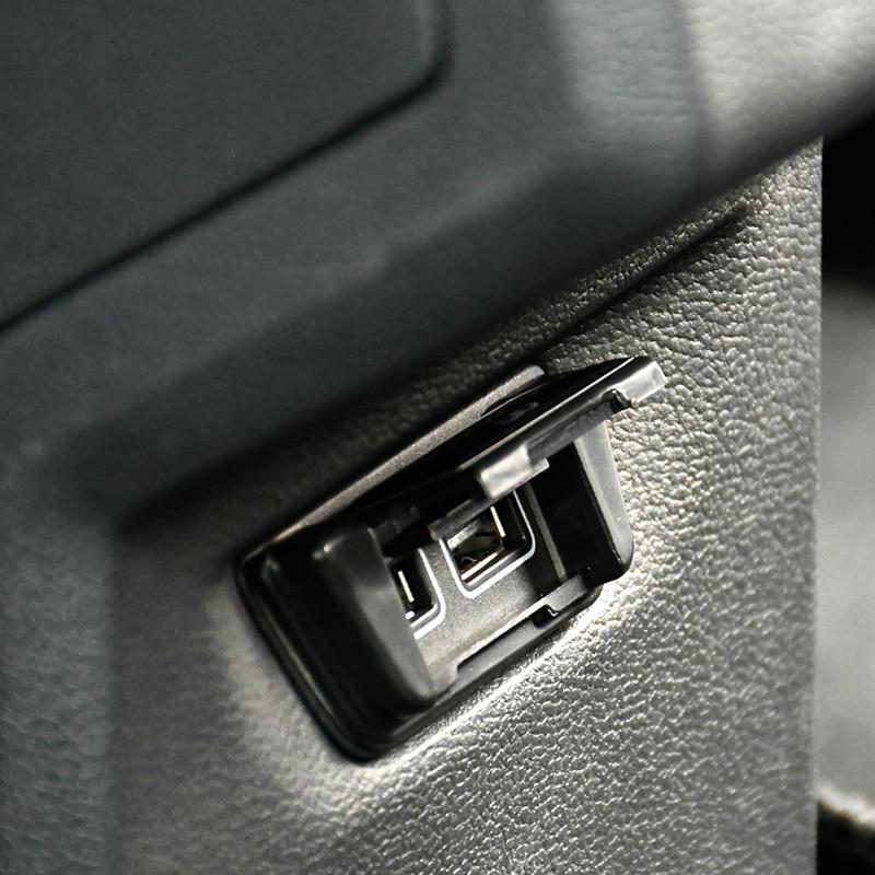 Buy Car Rear Console Center USB Charging Port Dust Protector Cover ...