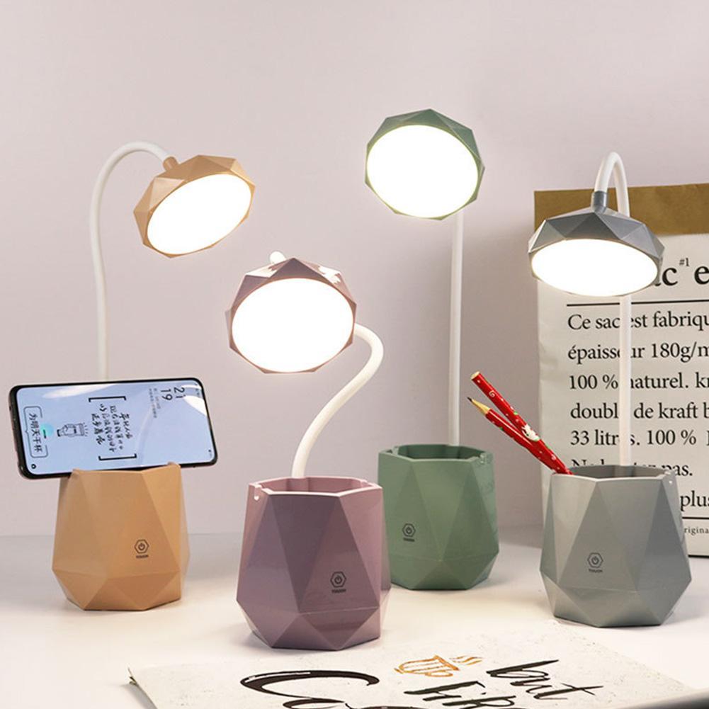 Buy Eye Protection Small Table Lamp Table Lamp Storage Table Pen Holder ...