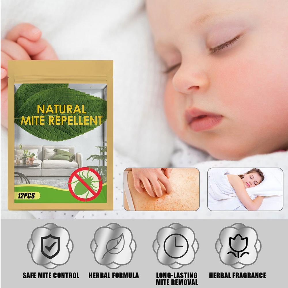 Tingml Натуральный репеллент от клещей, 12 шт., сумки для удаления ...