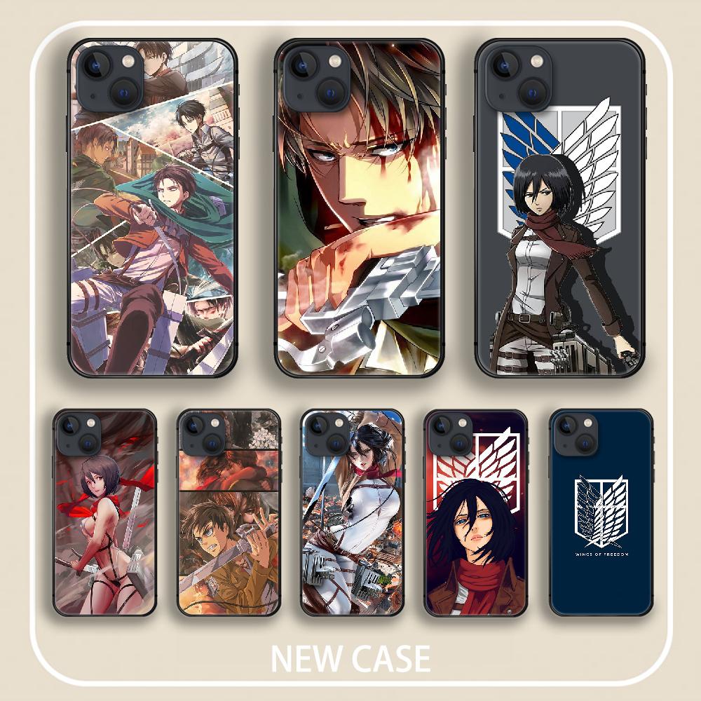 Buy Attack On Titan Anime Soft TPU Phone Case For Iphone Xiaomi Mi ...