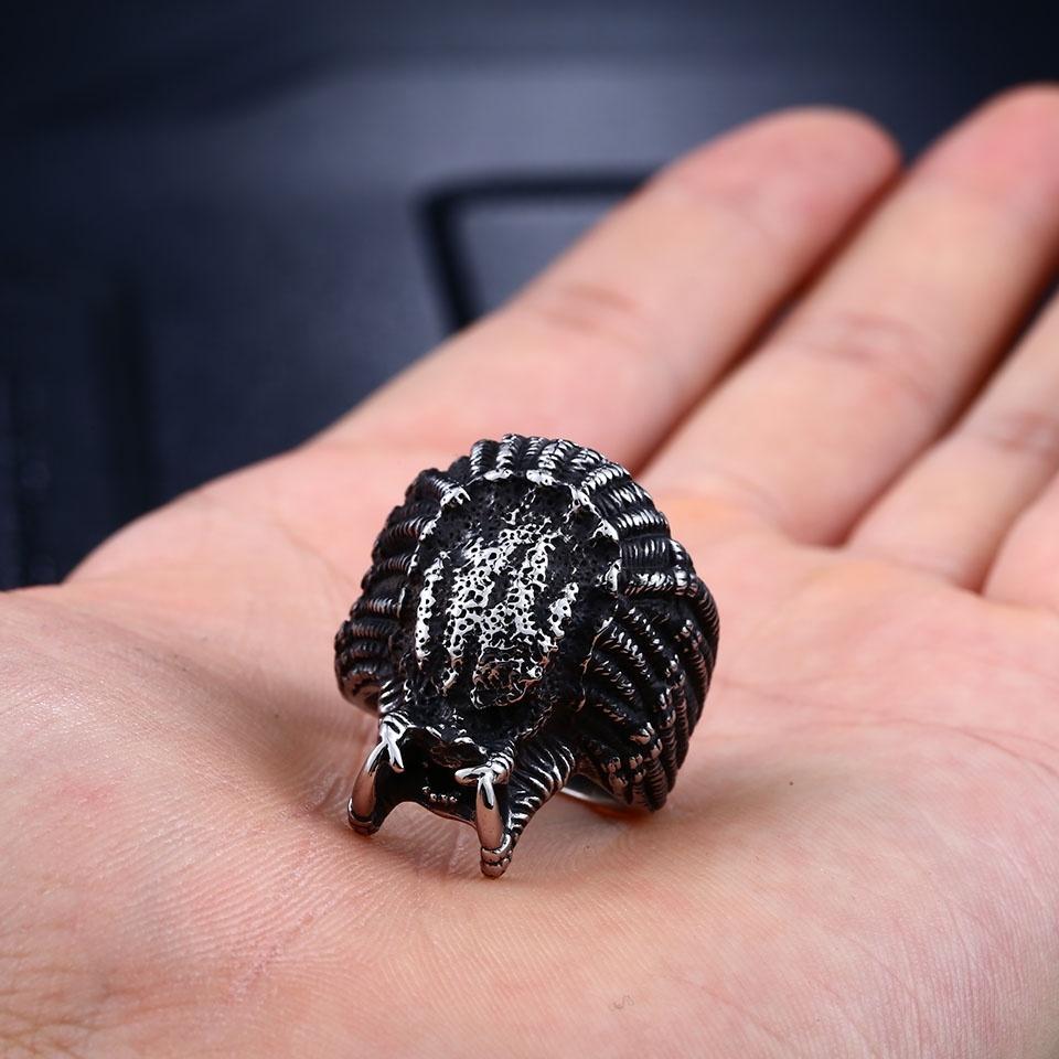 Cheap Movie Alien Predator Finger Rings For Men Gothic Style Ring High ...