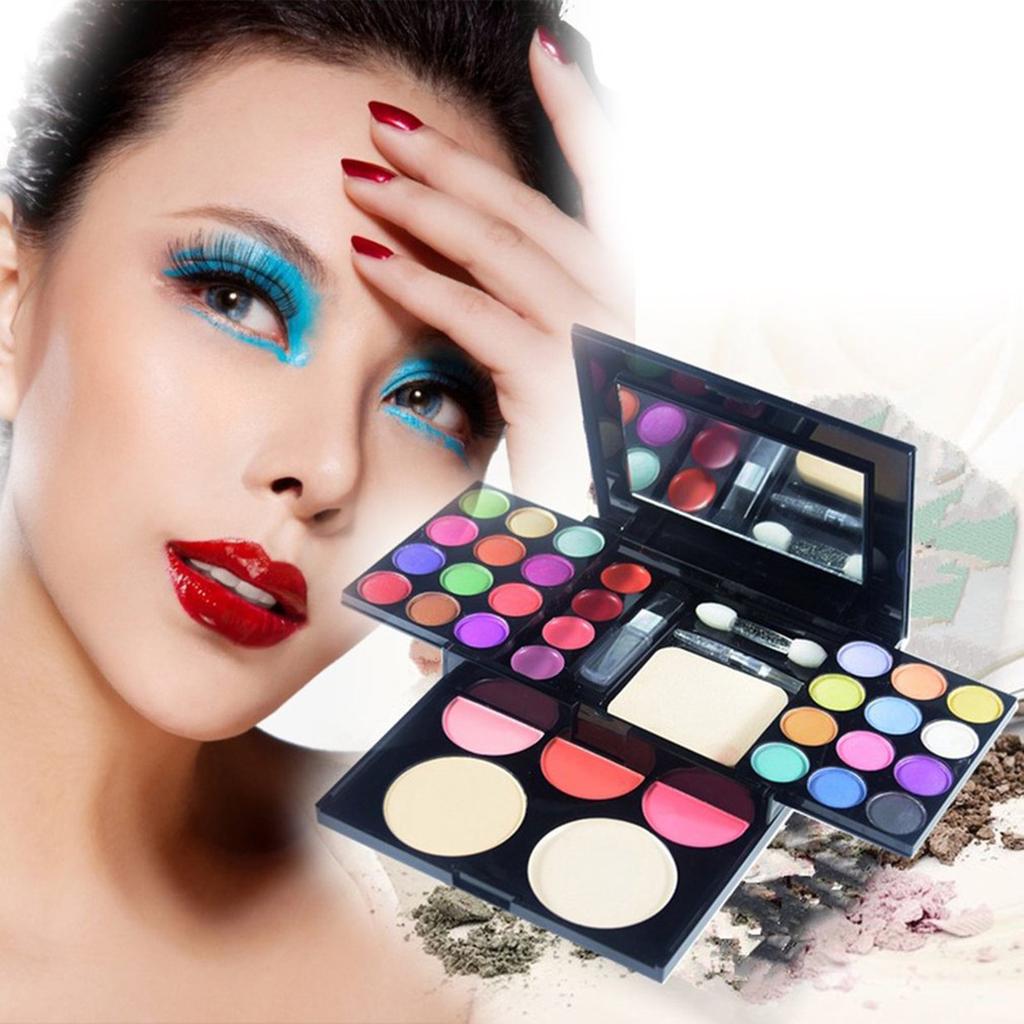 SLIM Ladies Cosmetics Compact Full Facial Kit Makeup Palette Set-buy at ...
