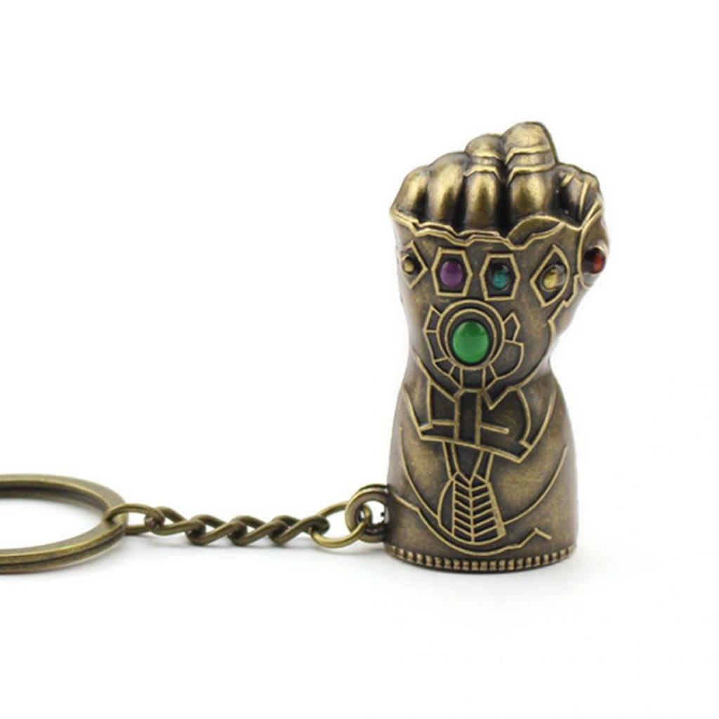 Buy Avengers Infinity War Thanos Gauntlet Fist Pendant Charm Key Chain ...